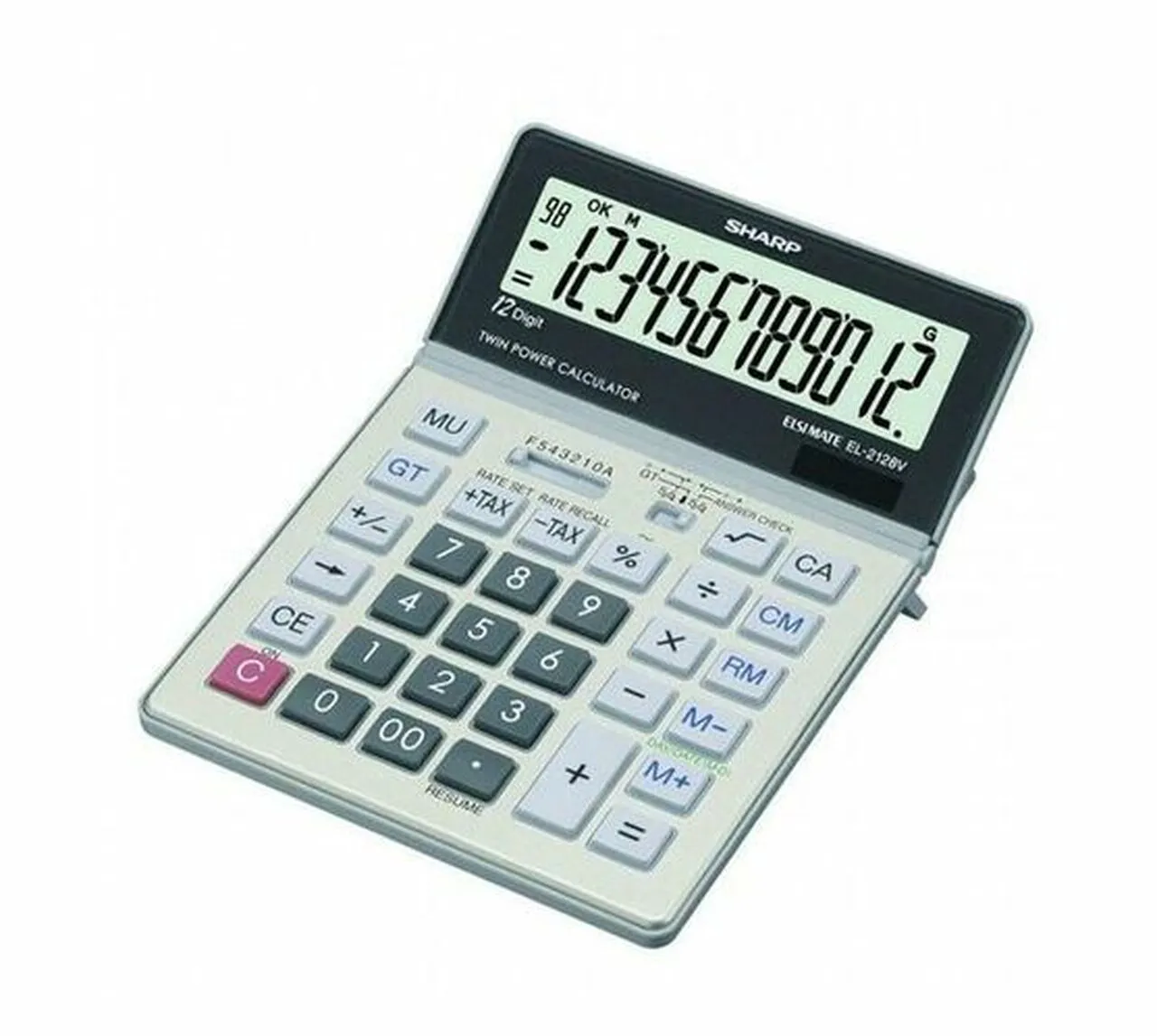 Sharp El2128V Semi-Desk Calculator | Shop Online In SA