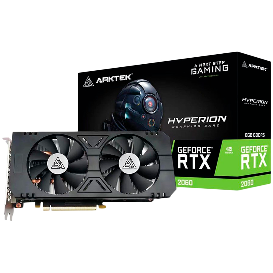 Arktek RTX2060 Super GDDR6 6GB 256Bit Twin Fans Graphics Card | Shop Online In SA